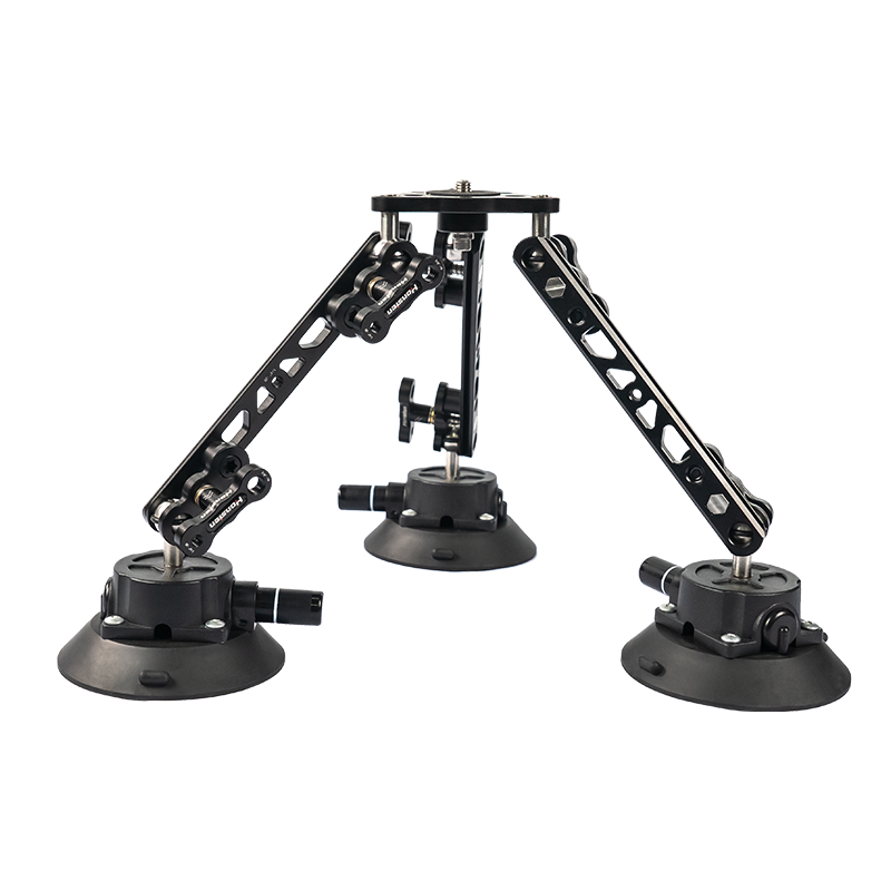 Greenbull CM50 Camera Mount for Car Camera Suction Mount Car Mount Tri